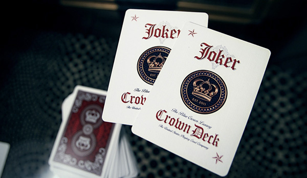 The Blue Crown: “The Crown Deck: Luxury Edition” | PLAYING CARDS + ART ...