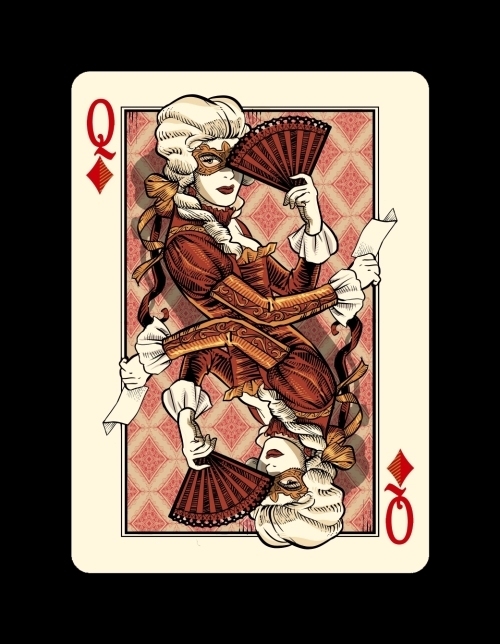 Kickstarter: Bicycle Venexiana Deck by Half Moon Playing Cards ...