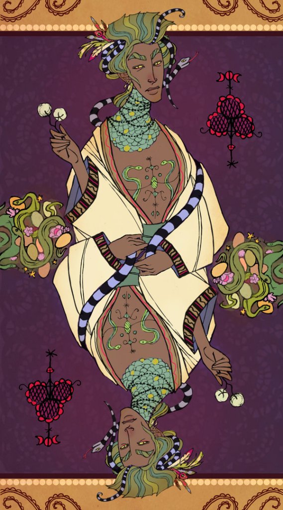 DeviantART: Voodoo Loa Cards by UlaFish | PLAYING CARDS + ART = COLLECTING