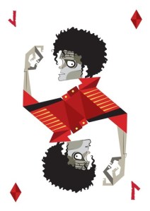 Bēhance: Rockcards by Abhishek Choudhury | PLAYING CARDS + ART = COLLECTING