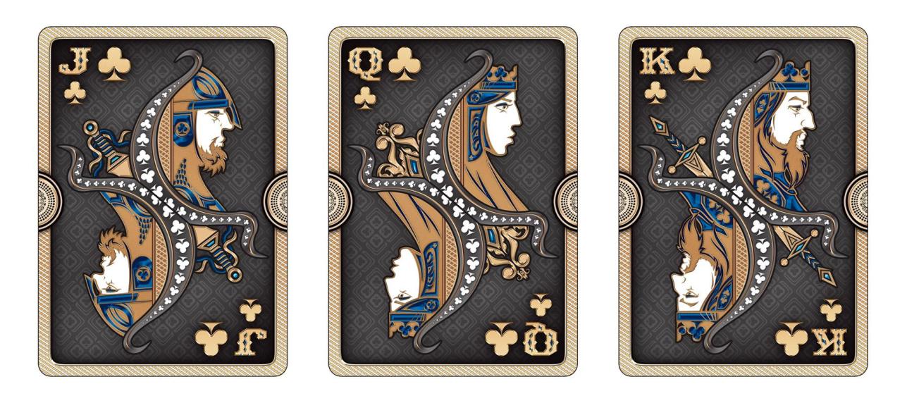 Midnight Cards: ORNATE Playing Cards by Randy Butterfield | PLAYING ...