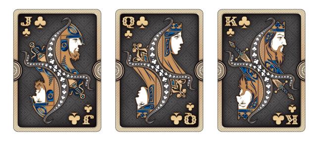 Midnight Cards: ORNATE Playing Cards by Randy Butterfield | PLAYING ...