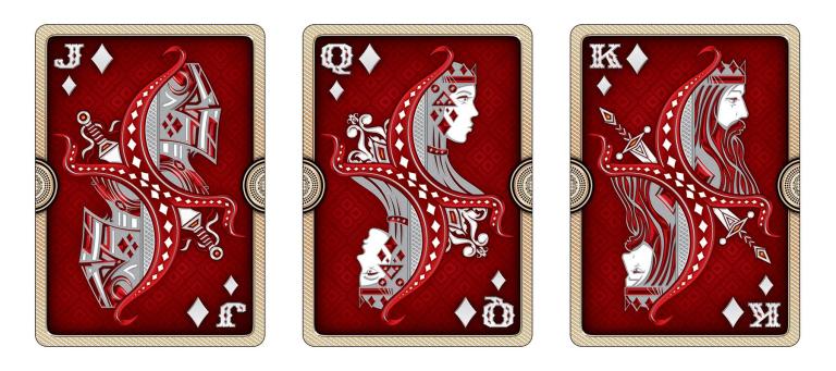 Midnight Cards: ORNATE Playing Cards by Randy Butterfield | PLAYING ...