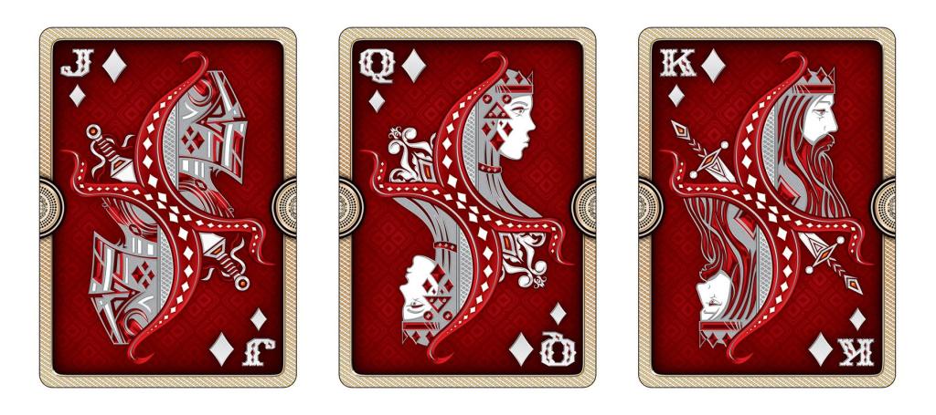 Midnight Cards: ORNATE Playing Cards by Randy Butterfield | PLAYING ...
