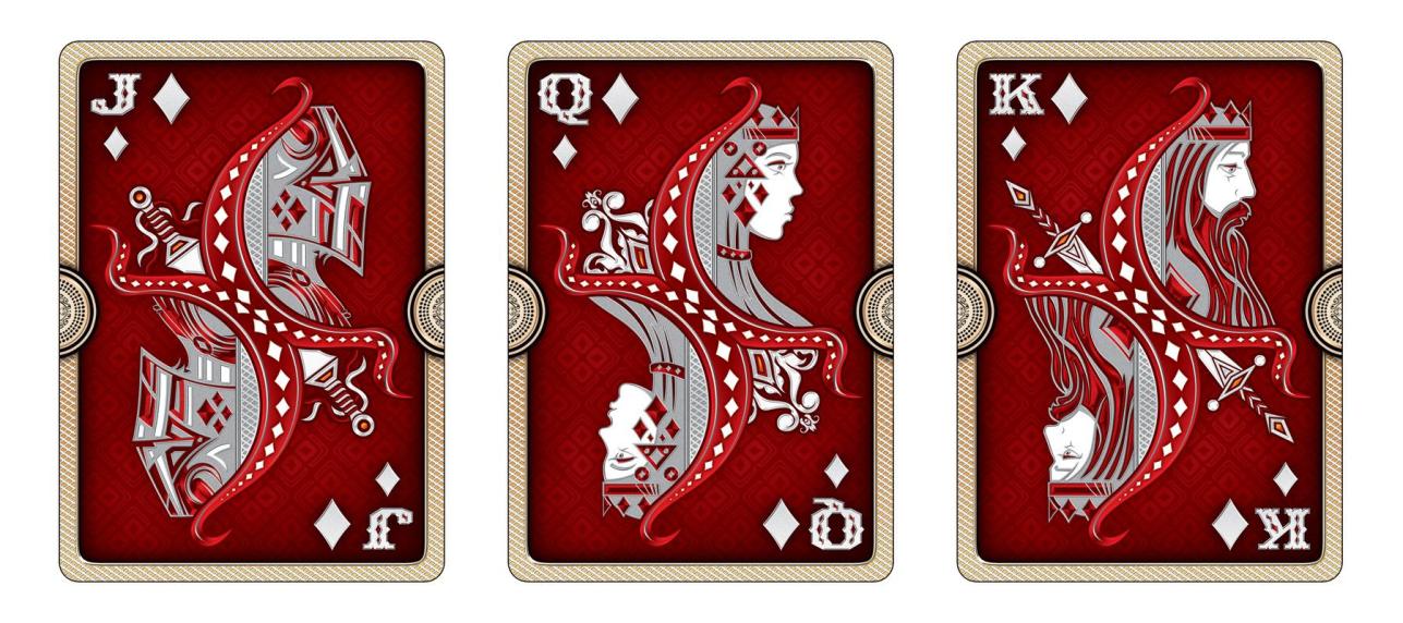 Midnight Cards: ORNATE Playing Cards by Randy Butterfield | PLAYING ...