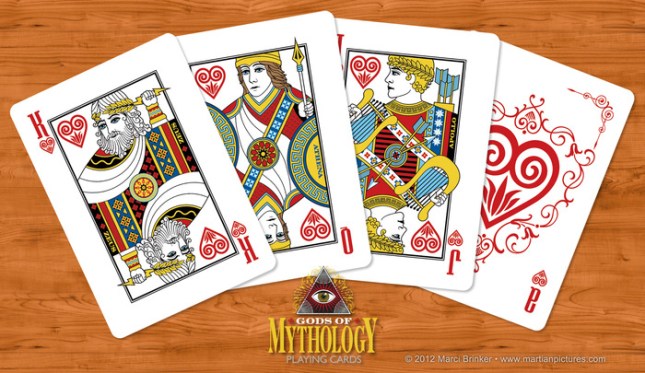 Bēhance: Bicycle Gods of Mythology Deck by Marci Brinker | PLAYING ...