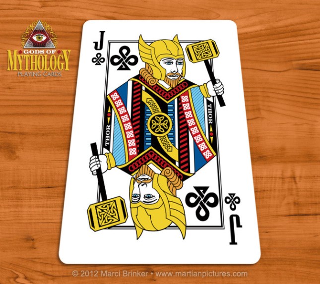 Bēhance: Bicycle Gods of Mythology Deck by Marci Brinker | PLAYING ...