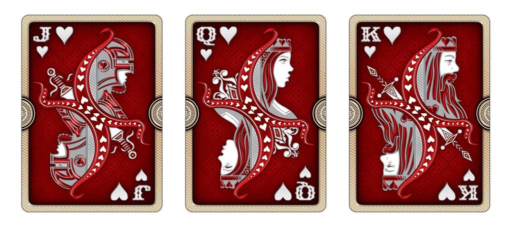 Midnight Cards: ORNATE Playing Cards by Randy Butterfield | PLAYING ...