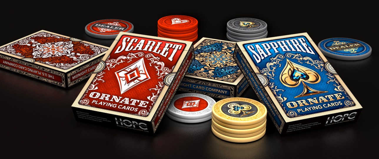 Midnight Cards: ORNATE Playing Cards by Randy Butterfield | PLAYING ...