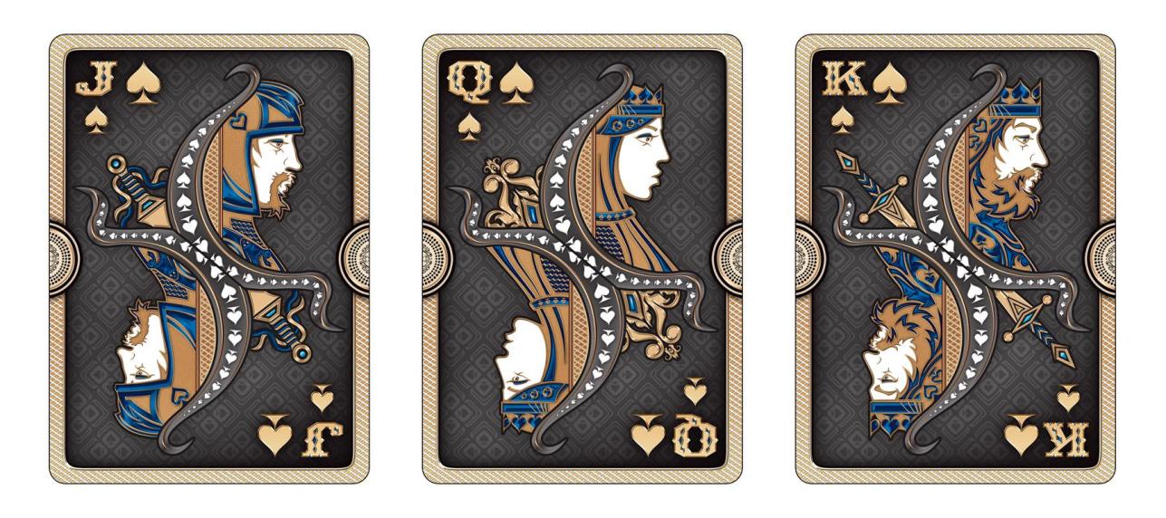 Midnight Cards: ORNATE Playing Cards by Randy Butterfield | PLAYING ...