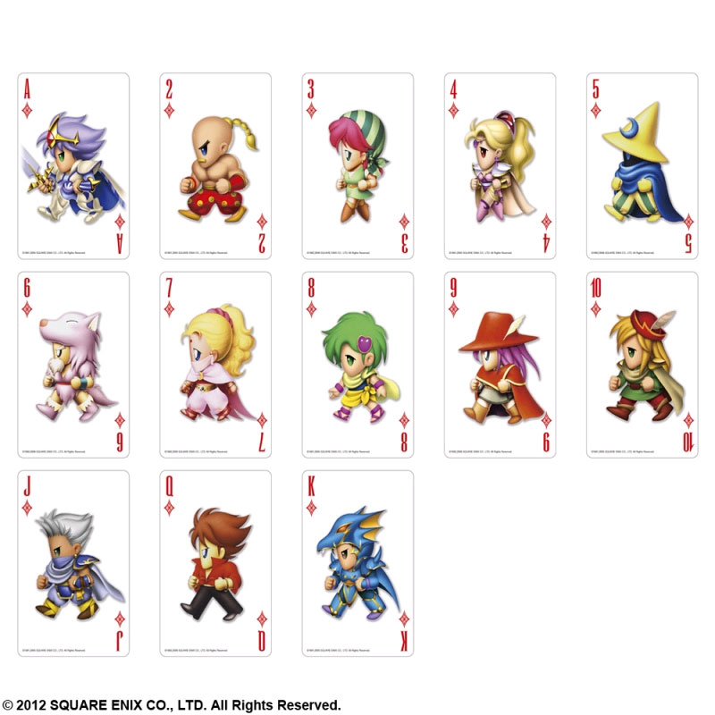 Playing Cards and Games: Final Fantasy Playing Cards – 25th Anniversary ...