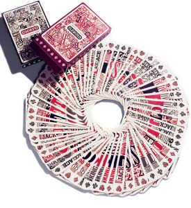 Typographic Playing Cards: The Oversized Typography Cards by Rachel ...