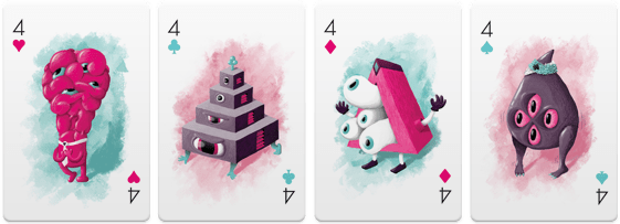 Collective Art Project (CAP) Deck: Versus #2 Playing Cards | PLAYING ...