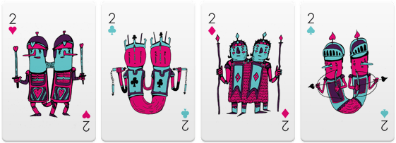 Collective Art Project (CAP) Deck: Versus #2 Playing Cards | PLAYING ...