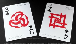 Typographic Playing Cards: Mathematical Playing Cards by Wolfram Research, Inc. | PLAYING CARDS ...