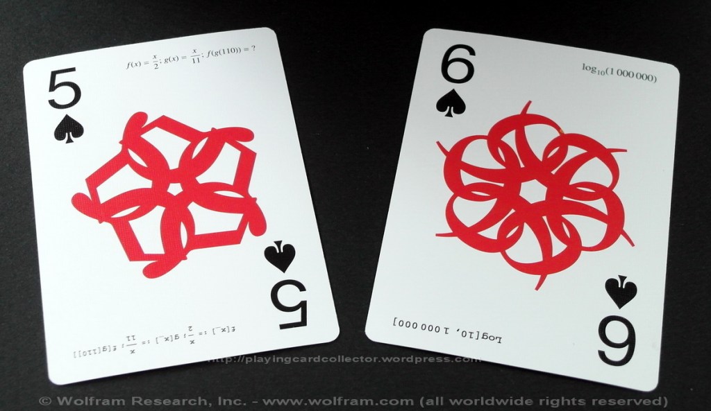 Typographic Playing Cards: Mathematical Playing Cards by Wolfram ...
