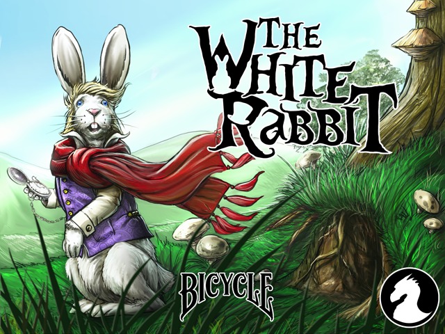 Kickstarter: Bicycle The White Rabbit Playing Cards by Albino Dragon ...