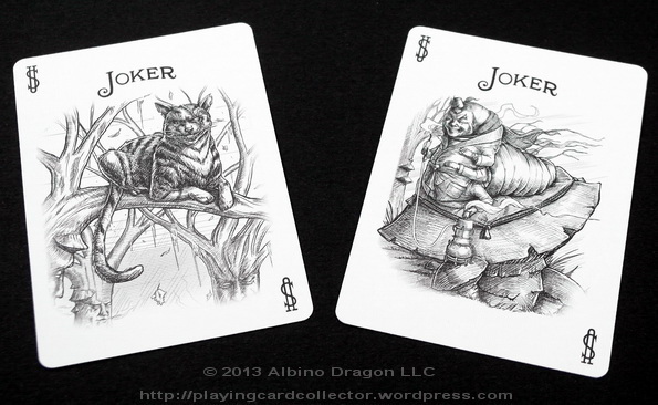 Kickstarter: Bicycle The White Rabbit Playing Cards by Albino Dragon ...