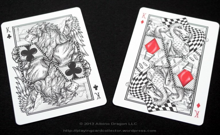Kickstarter: Bicycle The White Rabbit Playing Cards by Albino Dragon ...