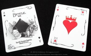 Kickstarter: Bicycle The White Rabbit Playing Cards by Albino Dragon ...