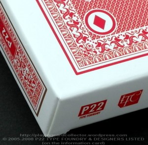 Typographic Playing Cards: Deck # 2 by P22 Type Foundry | PLAYING CARDS + ART = COLLECTING