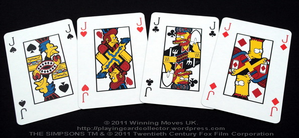 Waddingtons: The Simpsons Playing Cards by Winning Moves | PLAYING ...