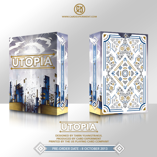 Card Experiment: Utopia Playing Cards | PLAYING CARDS + ART = COLLECTING