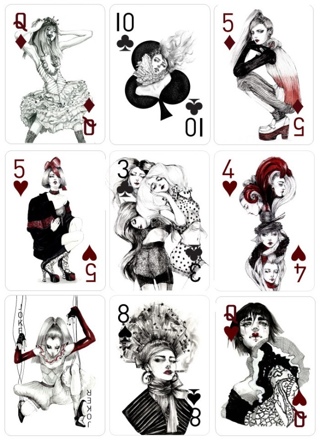Kickstarter: Decked Out Fashion Playing Cards by Connie Lim | PLAYING ...