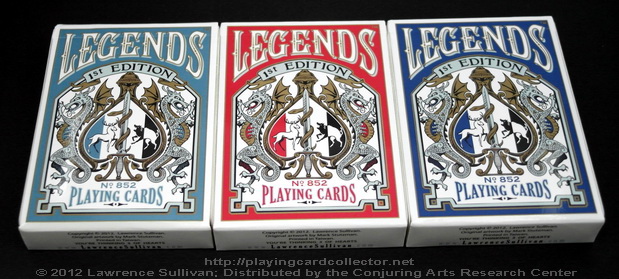 Legends Playing Cards by Lawrence Sullivan – The 1st Edition | PLAYING ...