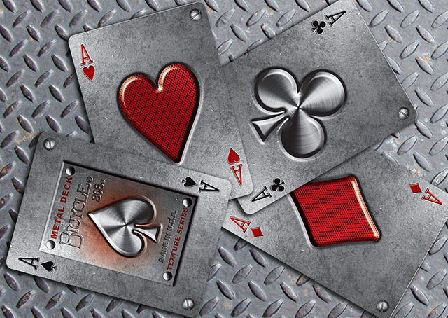 Kickstarter: Bicycle Metal Deck by Max | PLAYING CARDS + ART = COLLECTING