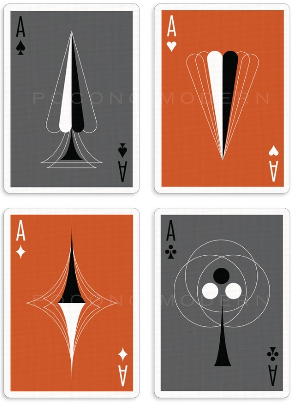 Kickstarter: The Retro Deck – Playing Cards by Pocono Modern | PLAYING ...