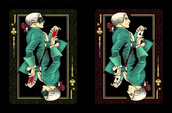 Kickstarter: Venexiana Dark Playing Cards by Half Moon Playing Cards ...