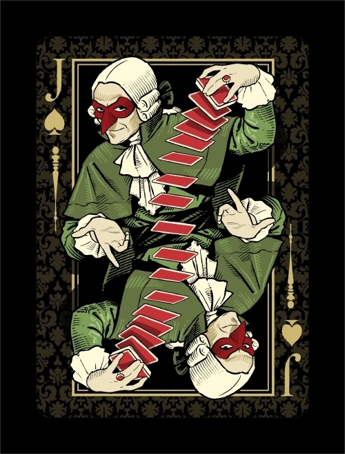 Kickstarter: Venexiana Dark Playing Cards by Half Moon Playing Cards ...