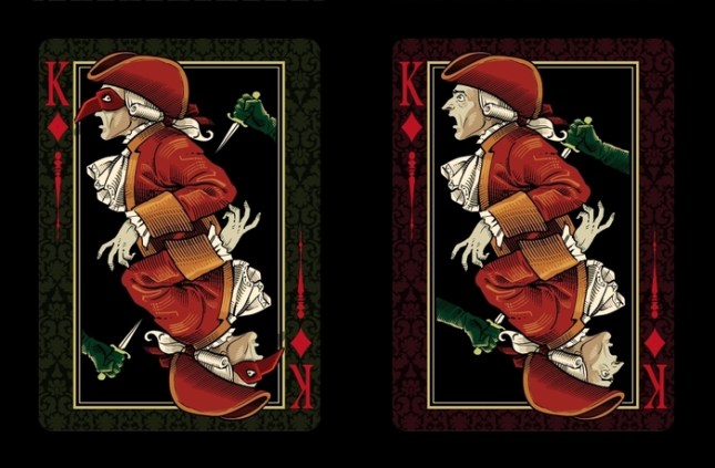 Kickstarter: Venexiana Dark Playing Cards by Half Moon Playing Cards ...