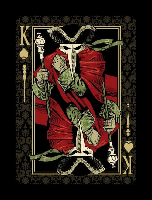 Kickstarter: Venexiana Dark Playing Cards by Half Moon Playing Cards ...