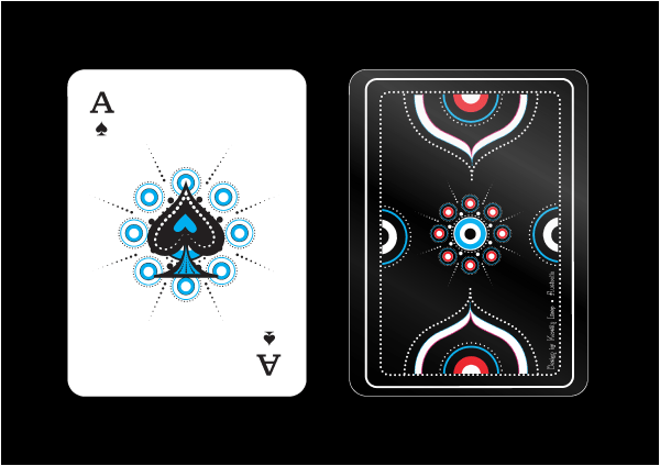 Bēhance: Aboriginal Playing Cards by Kerstin Loop | PLAYING CARDS + ART ...