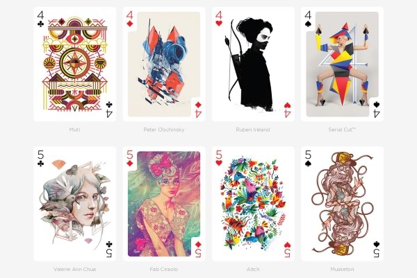 Playing Arts: Digital Abstracts is Preparing a New Playing Card Project ...