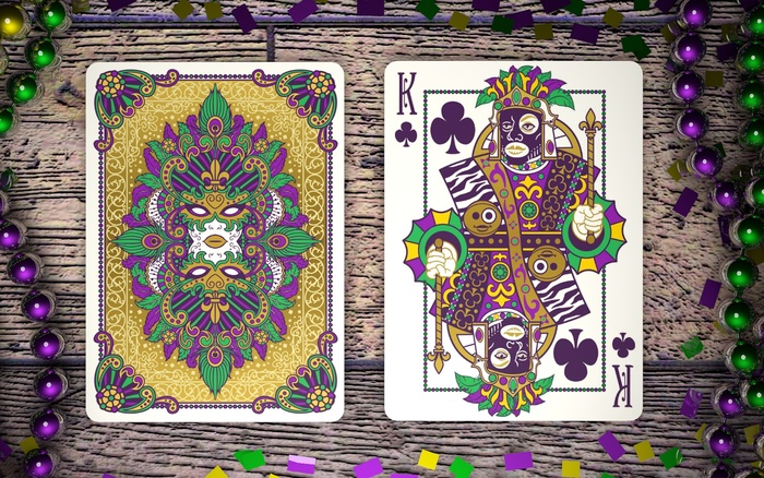 Kickstarter: Mardi Gras Playing Cards by Dave Edgerly | PLAYING CARDS ...