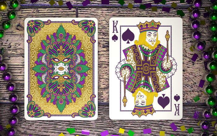Kickstarter: Mardi Gras Playing Cards by Dave Edgerly | PLAYING CARDS ...