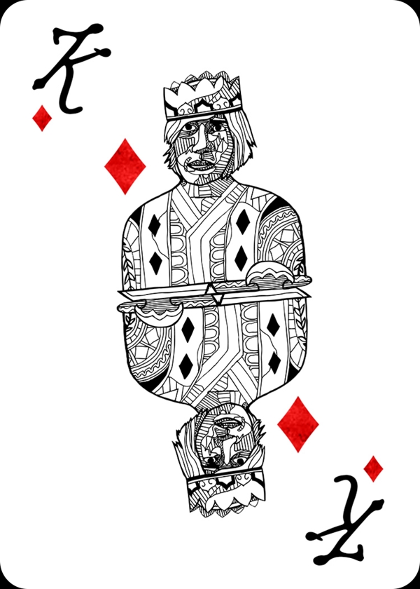 Bēhance: Pink Floyd Playing Cards by Carmen Wong | PLAYING CARDS + ART ...