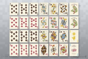 Preview: Blackjack Casino (Final Fantasy) Playing Cards by Laura Wilson ...