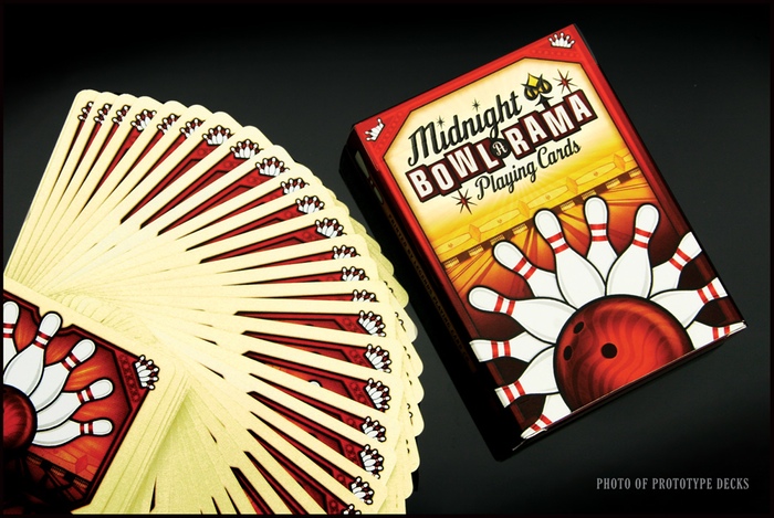 Kickstarter: Midnight BOWL-A-RAMA Playing Cards by Randy Butterfield ...