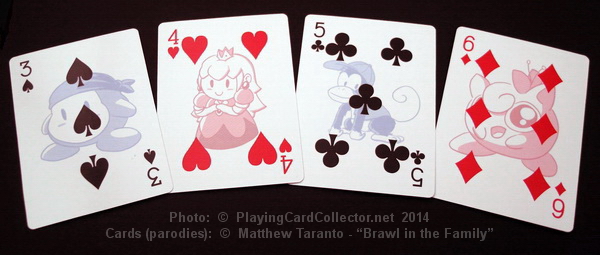 Playing Cards and Comics: Brawl in the Family Playing Cards by Matthew ...