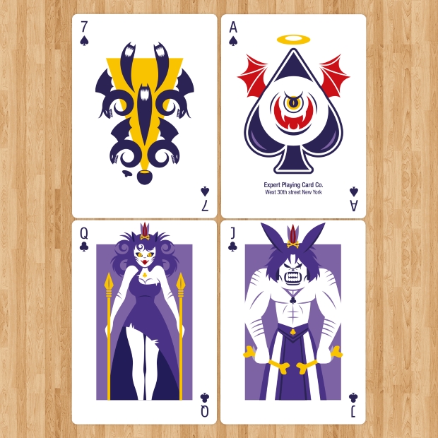 Giveaway: Evil Deck from Thirdway Industries | PLAYING CARDS + ART ...